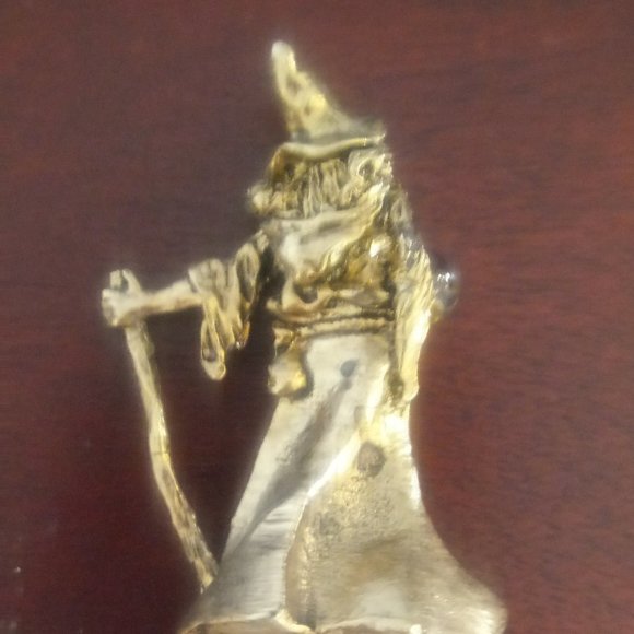Accents | Vintage Pewter Wizard Figurine | Poshmark